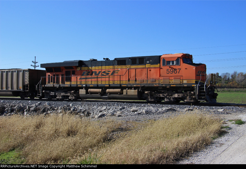 BNSF 5967 - DPU
